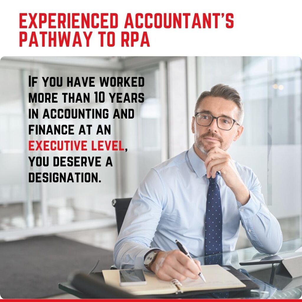 Experienced Accountant’s Pathway Application Payment – RPA Learning